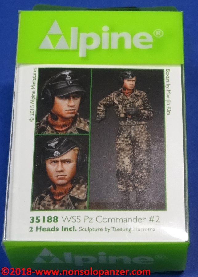 ALPINE MINIATURES – Waffen-SS Panzer Commander 2 (35188) – NonSoloPanzer