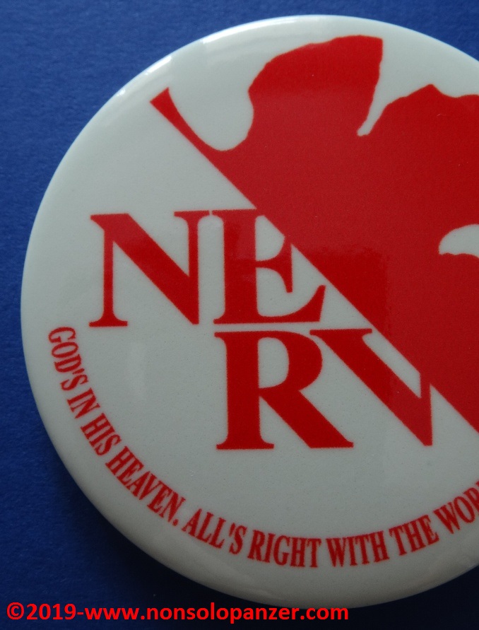 11 Nerv Pin Badge – NonSoloPanzer